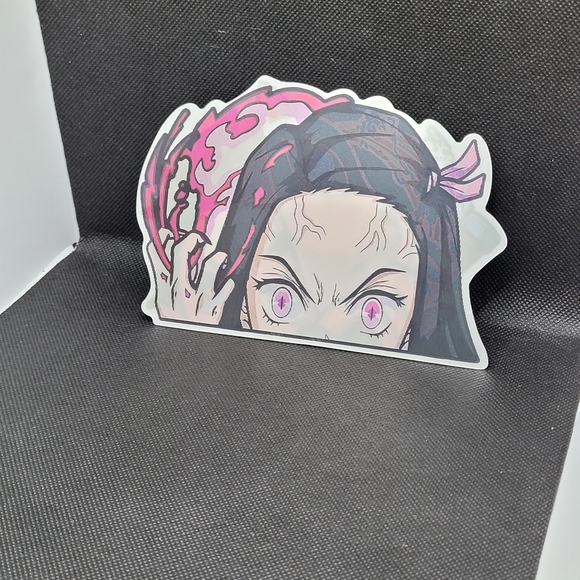 Wall Decor | 315 Demon Slayer Holographic Lenticular Motion Decal ...